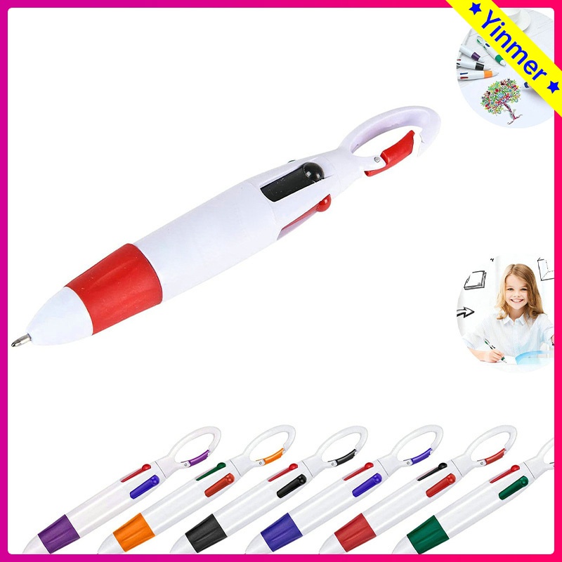 Four Color Pen, Click Pen, Morandi color, Student Daily Writing-Yinmer ...