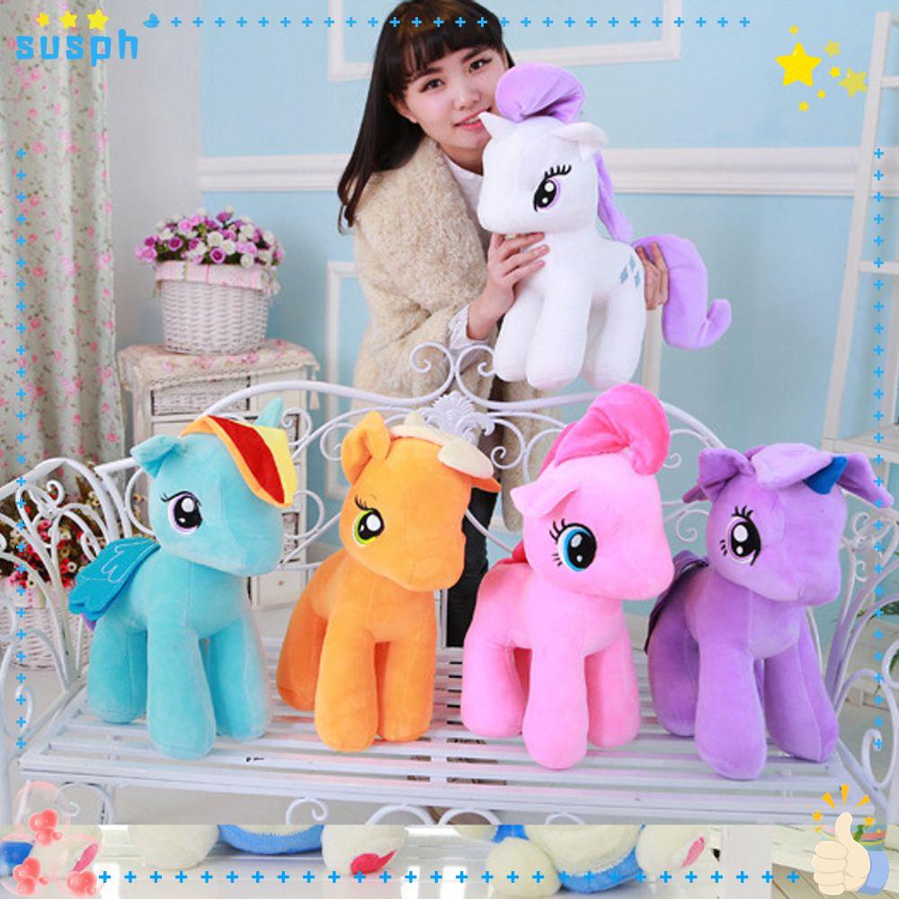 SUSPH 25CM My Little Pony High Quality Rainbow Horse Pinkie Pie Stuffed ...