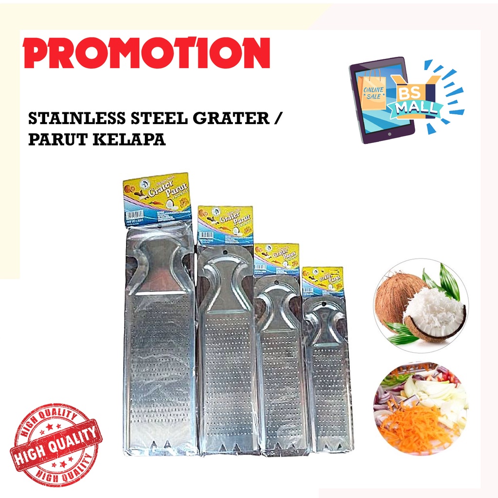 KAYU Bs Traditional Iron Sagat Coconut Grate/Multi Purpose Grater ...