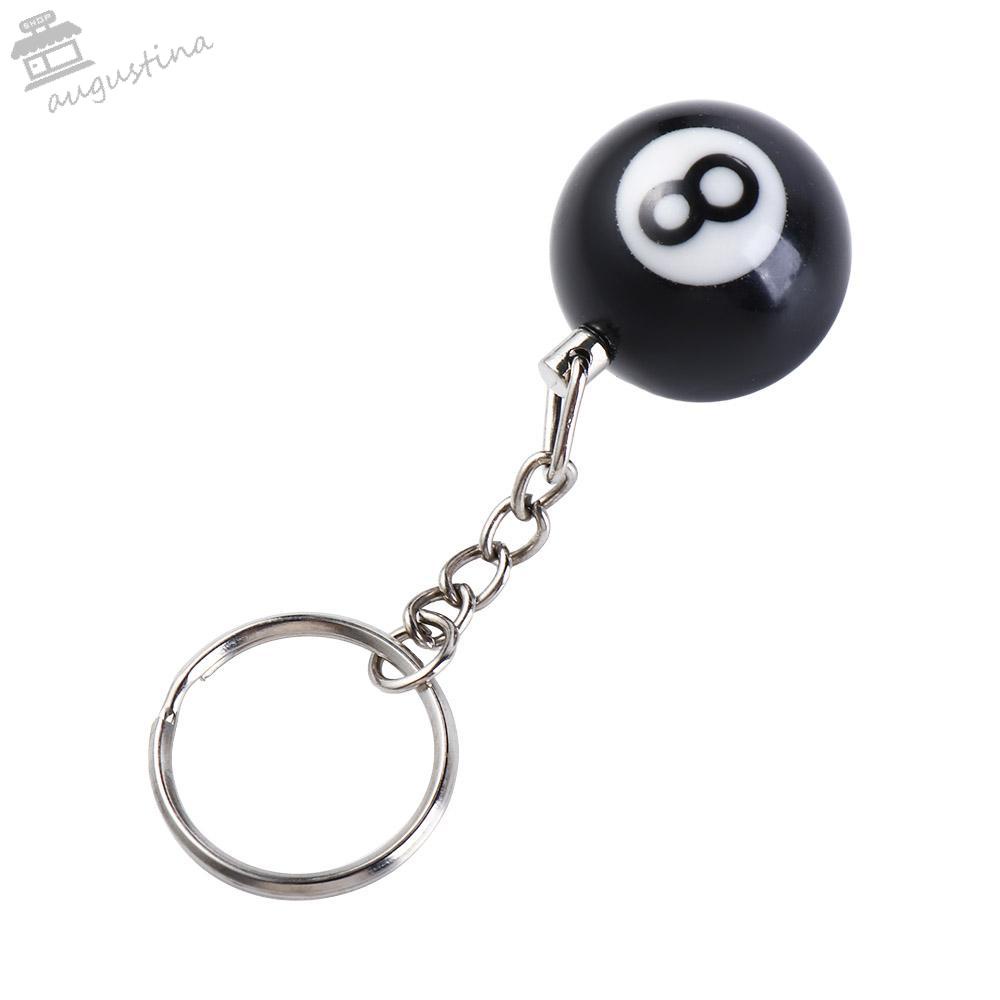 AUGUSTINA Billiards Keychain Fashion 25mm Resin Ball Round Ball Bag ...