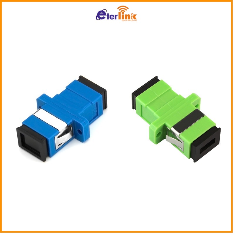 10pcs FTTH APC/UPC Fiber SC Coupler SC Female to SC Female Simplex SC ...