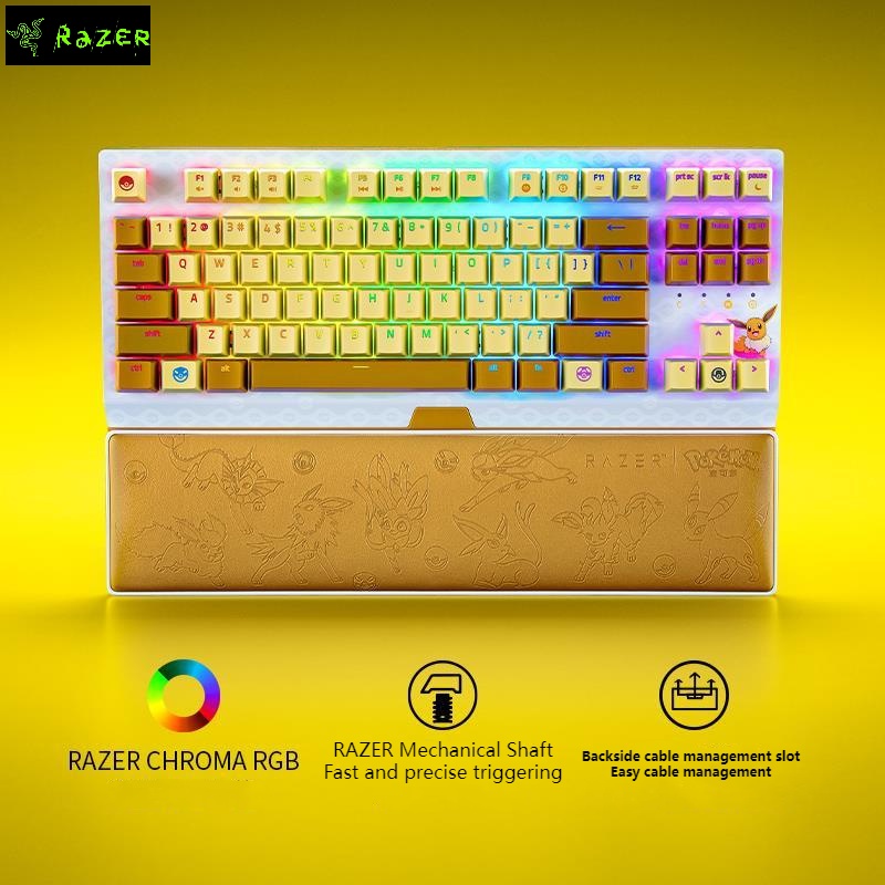 Razer Pokémon Pikachu Ibrahimovic Black Widow Spider V3 Competitive ...