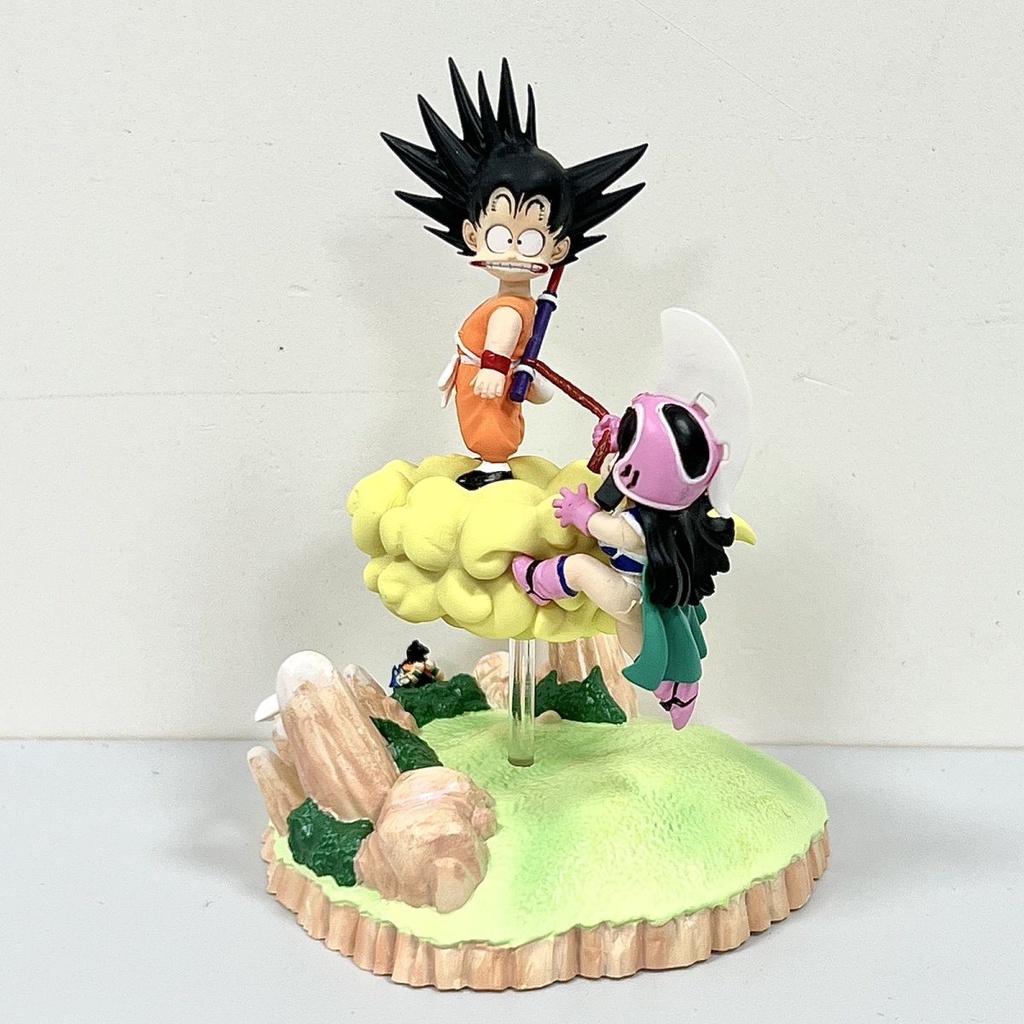 Dragon Ball Hand-Made Wukong Qiqi Tendon Douyun Scene Garage Kit Doll ...