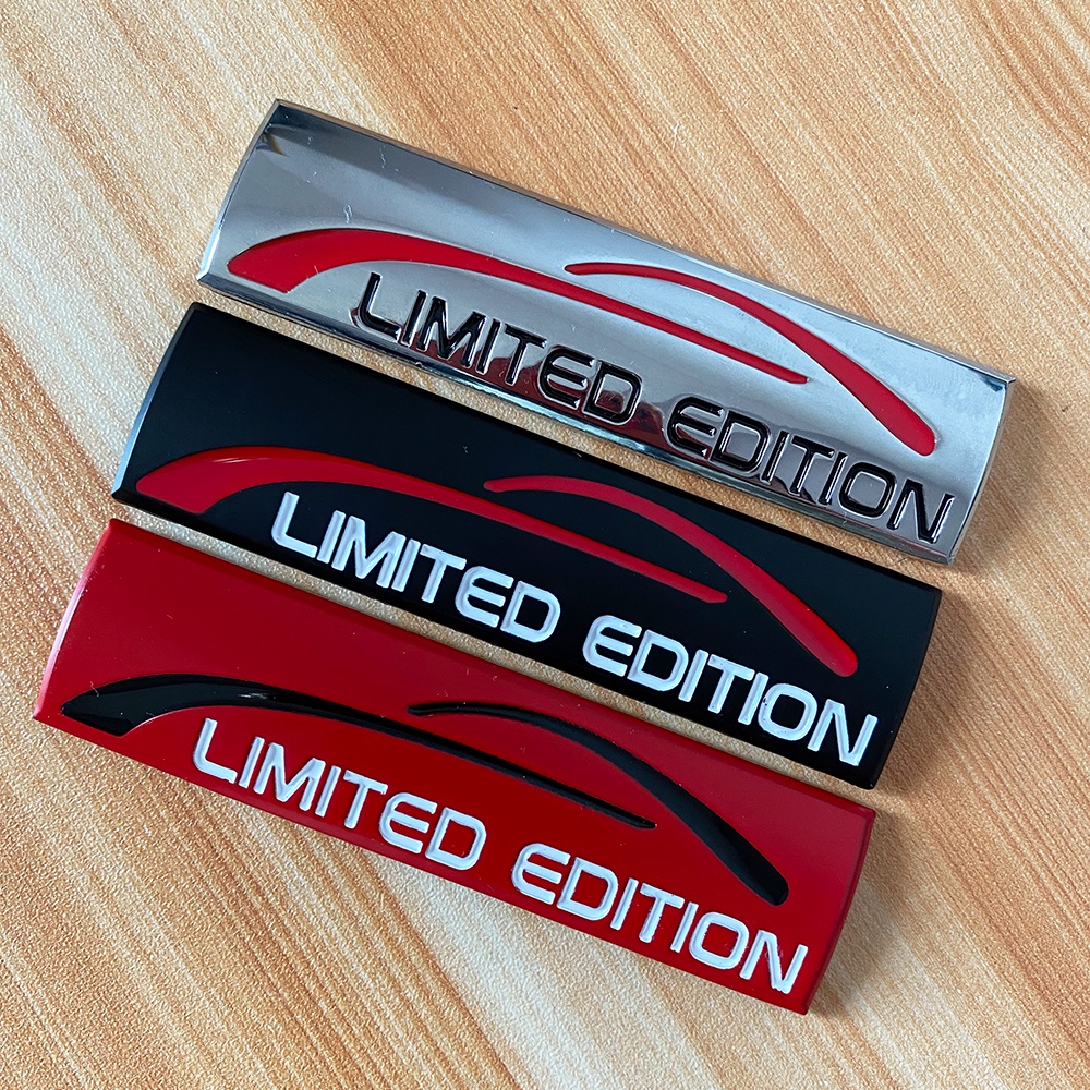 3D Metal Emblem Car Logo Stickers Limited Edition Stickers | Shopee ...