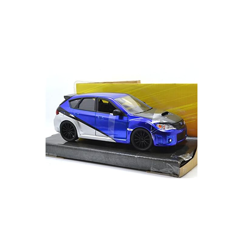 Jada TOYS 1:24 SCALE "THE FAST AND THE FURIOUS" BRIAN'S SUBARU IMPREZA WRX STI " Jada Toys 1:24 ...