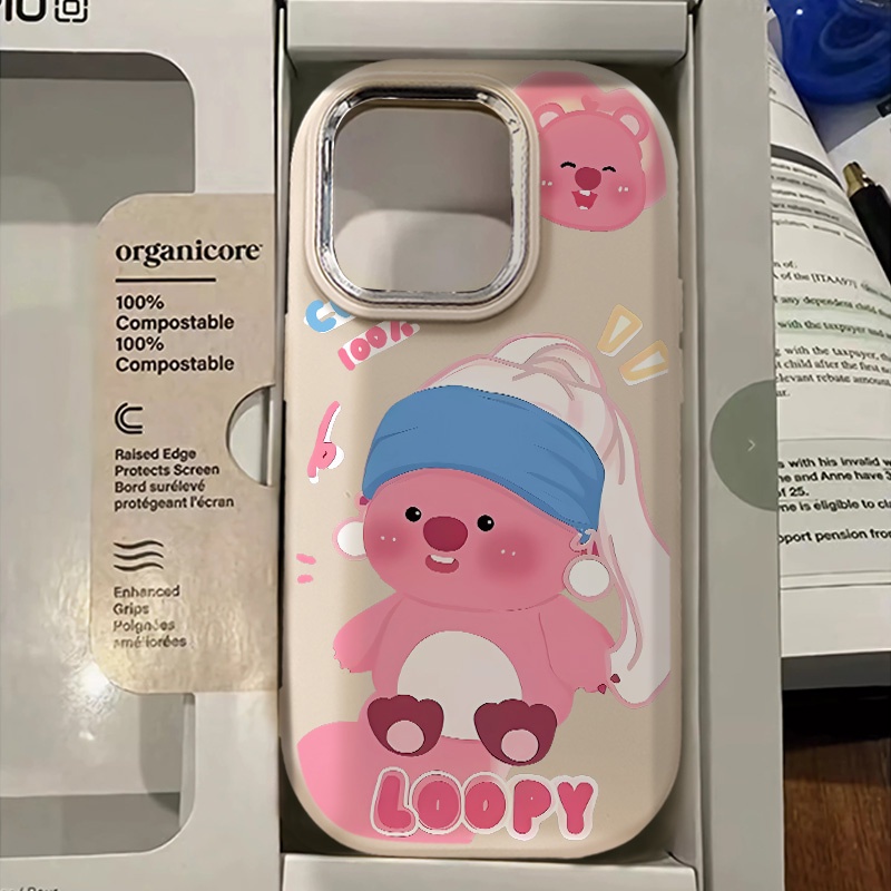 Cute Loopy Pattern Soft TPU Phone Case Compatible for IPhone 15 14 13 ...