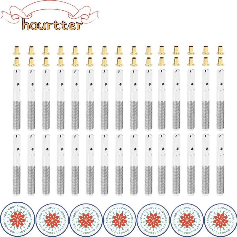 30Pcs Tuning Pin Nails with Brass Rivets Set Parts Accessories for Lyre ...
