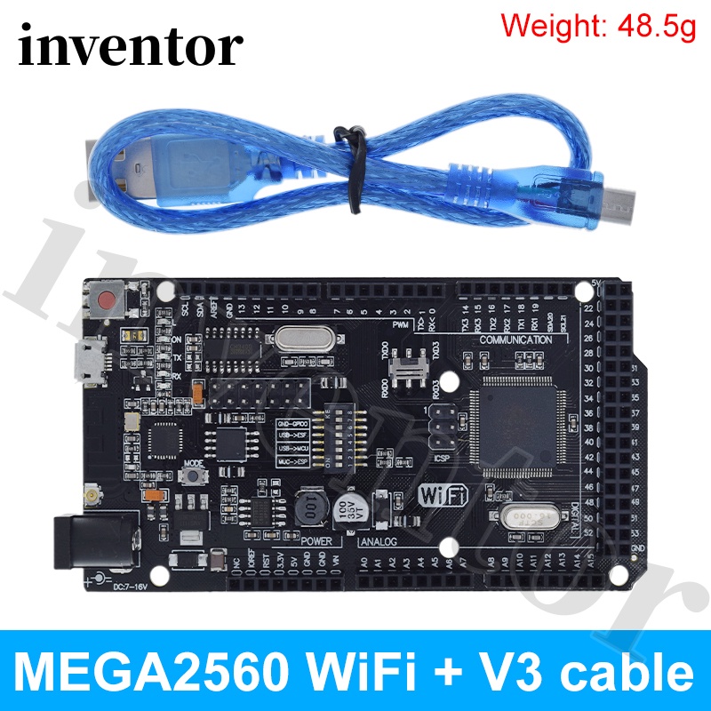 Mega2560 ATMEGA16U2 / Pro Mini MEGA 2560 Mega+WiFi R3 ATmega2560 Chip ...