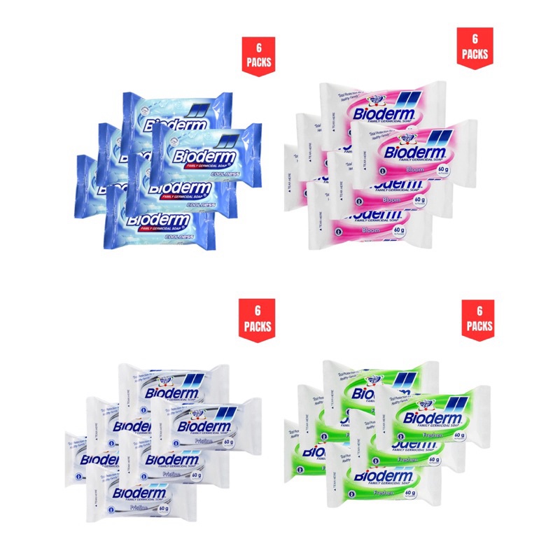 Bioderm Bar Soap x6 pcs | Shopee Philippines