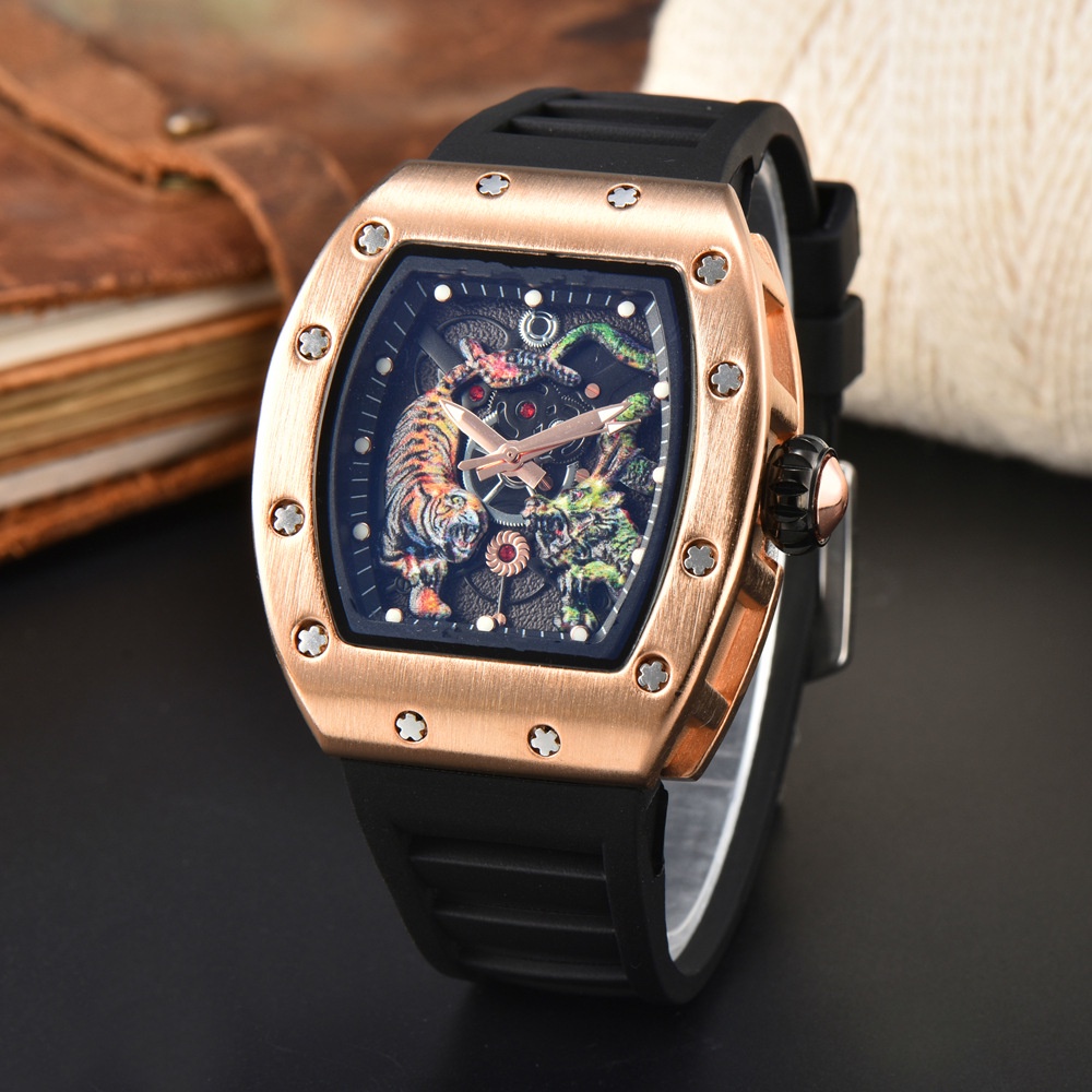 2024 RM Dragon Tiger Hegemony Unique Watch Male Quartz | Shopee Philippines