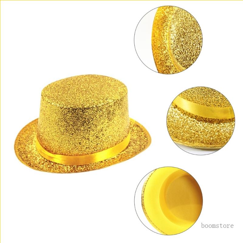 Boom Vintage Hat Fedora Top Hat Magician Costume for Holiday Gatherings ...