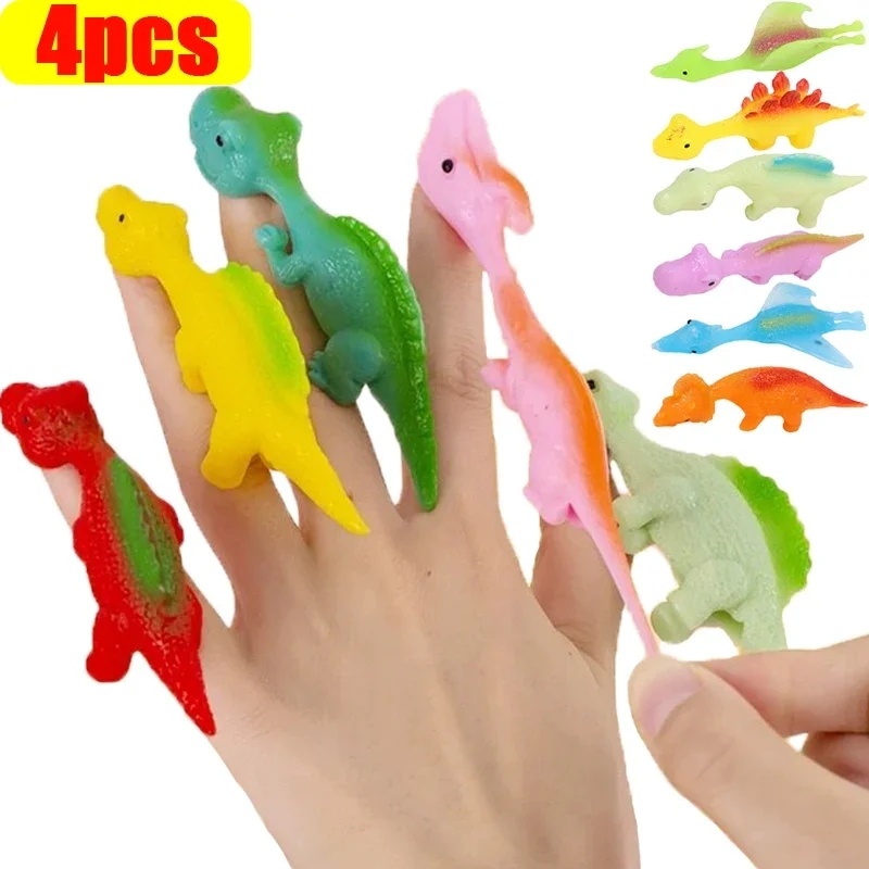 Light Rubber Finger Prank Flying Games/ Novelty Sticky Catapulted ...