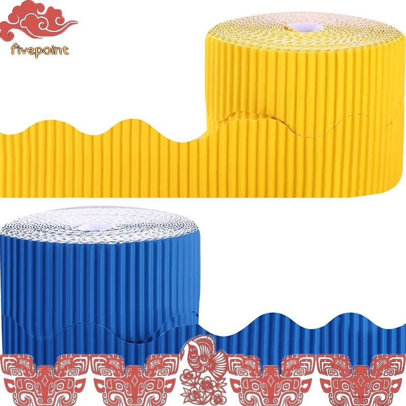 2 Rolls Bulletin Board Borders Scalloped Border Decoration Background ...