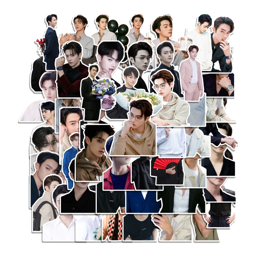 50 Pcs XU KAI Chinese Actor/Actor China Drachin Stickers Cute ...