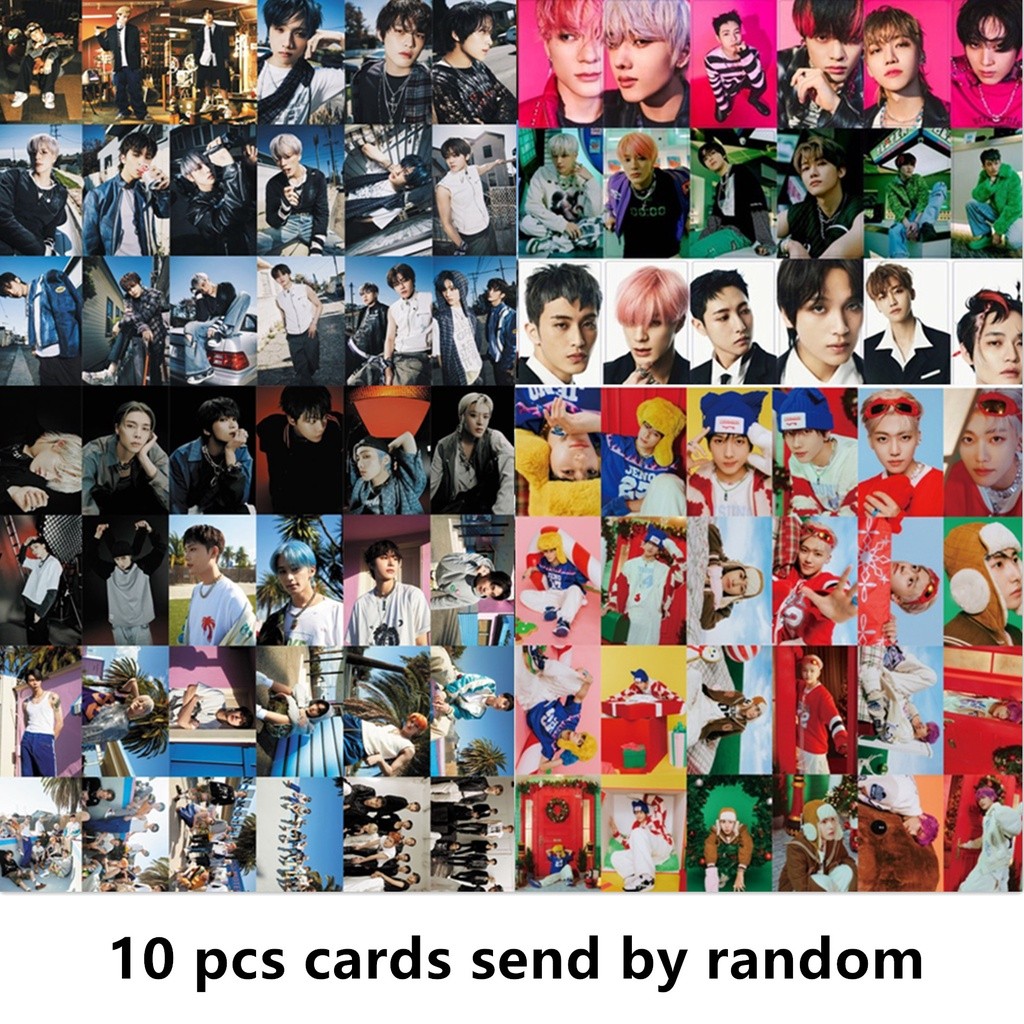 55pcs NCT 127 Lomo Cards 2024 season's greetings THE 5th Album Fact ...