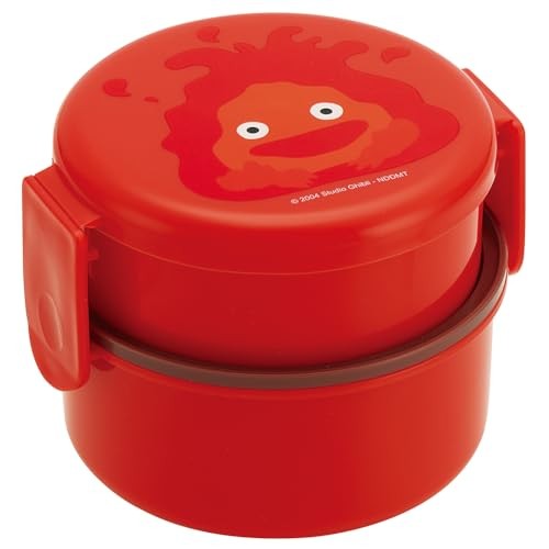 [Direct From Japan] Skater Lunch Box 500ml 2-Tier Round Rice Ball Case Antibacterial Made in ...