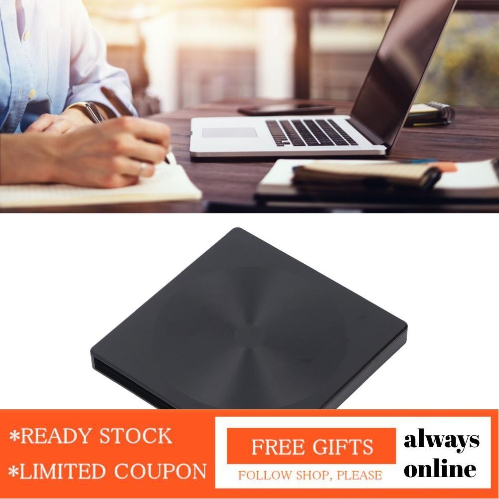 Alwaysonline Optical Drive Enclosure Type A C 5Gbps Detachable USB3.0 External CD DVD BD Box for ...