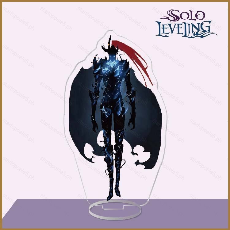 Sta5 Solo Leveling Anime Figure Model Toy Acrylic Stands Plate Holder ...