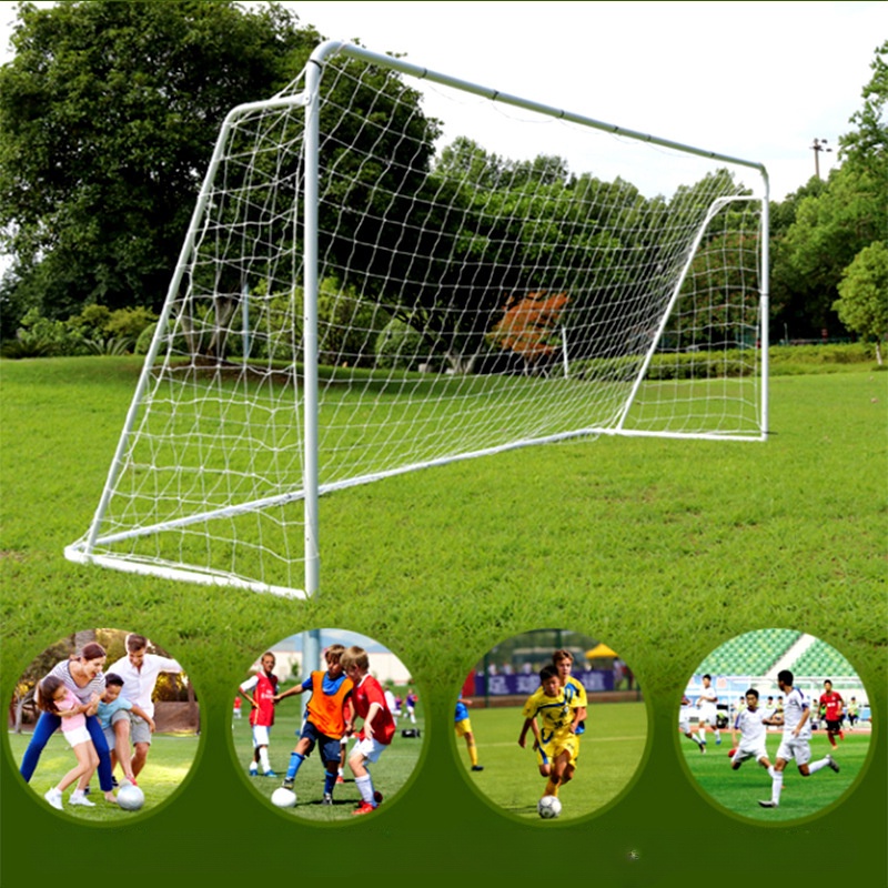 Soccer Full Size Football Goal Post Net Sports Match Training Outdoor ...