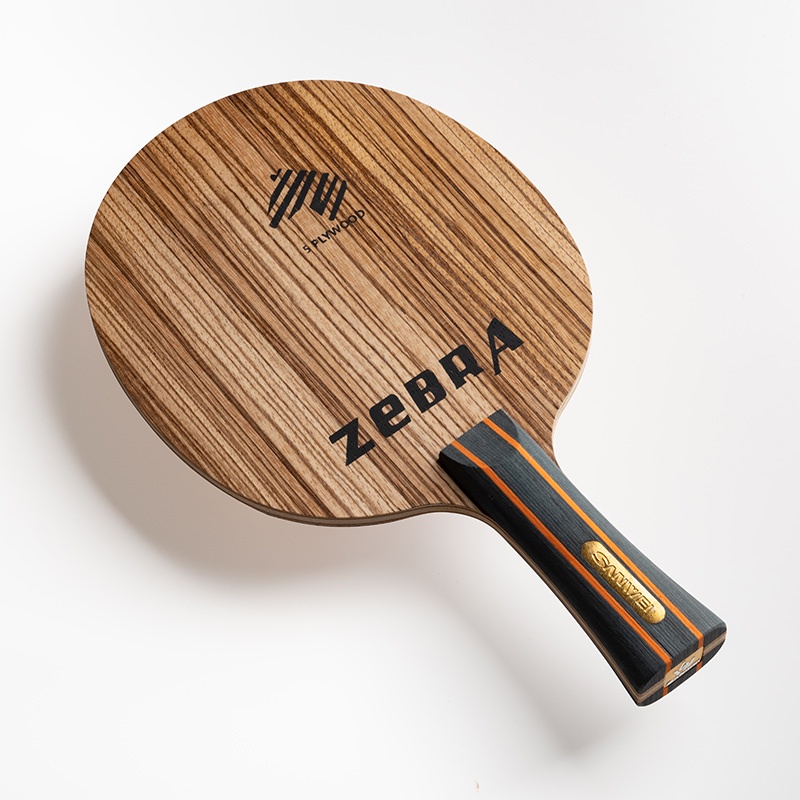 Original SANWEI ZEBRA GOLD Table Tennis Blade Golden Label Racket 7 Ply ...