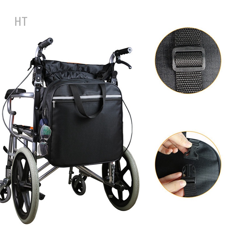 Wheelchair Bag Rear Wheelchair Bag Side Pocket Wheelchair Backpack ...