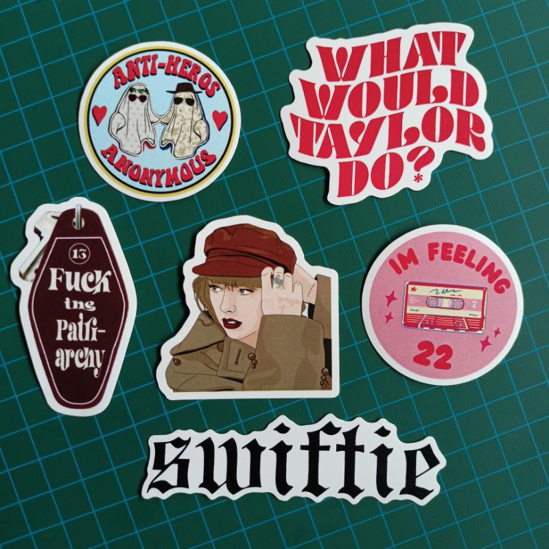 Taylor Swift Sticker Pack | Shopee Philippines