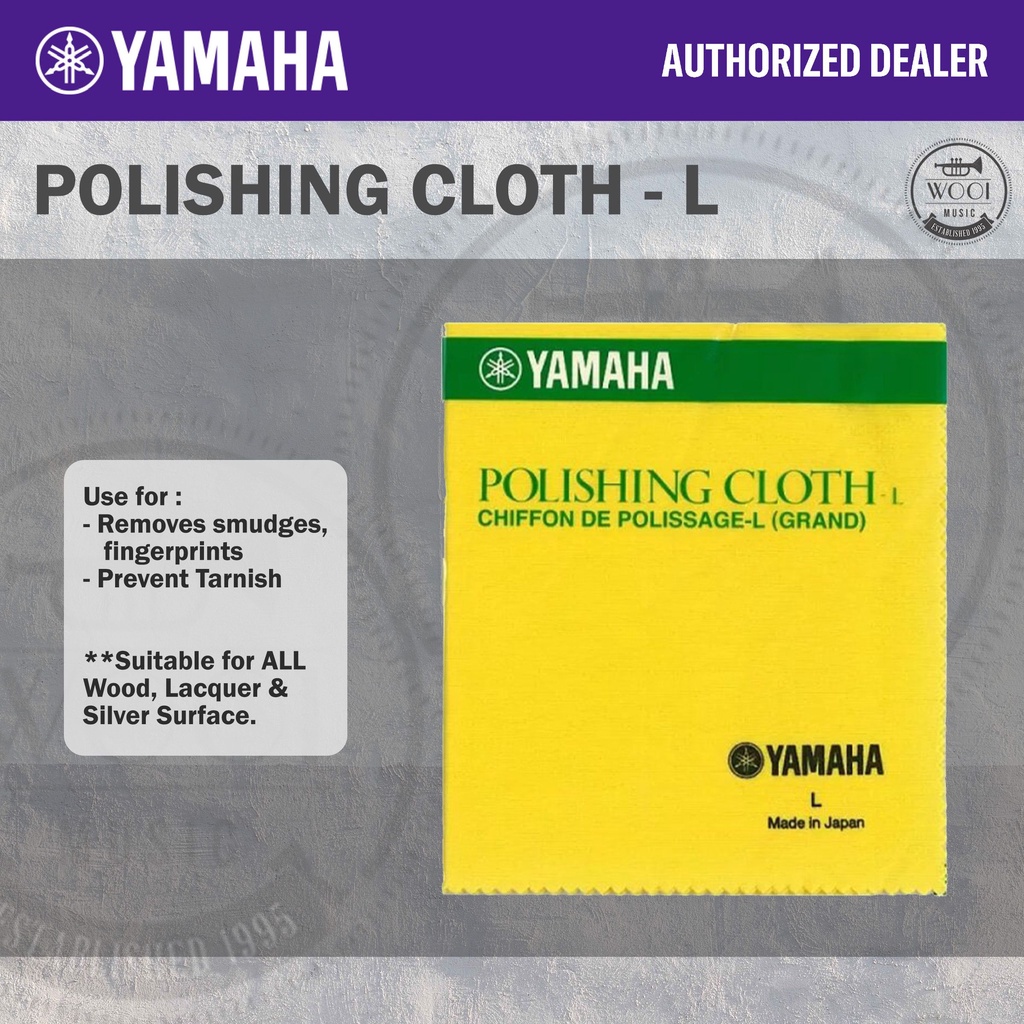 Yamaha Polishing Cloth - L | Shopee Philippines