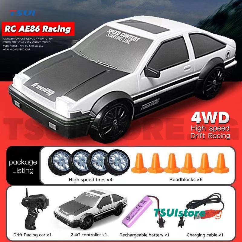 4WD Remote Control Car RC High-speed Racing Drift Car Remote Control ...