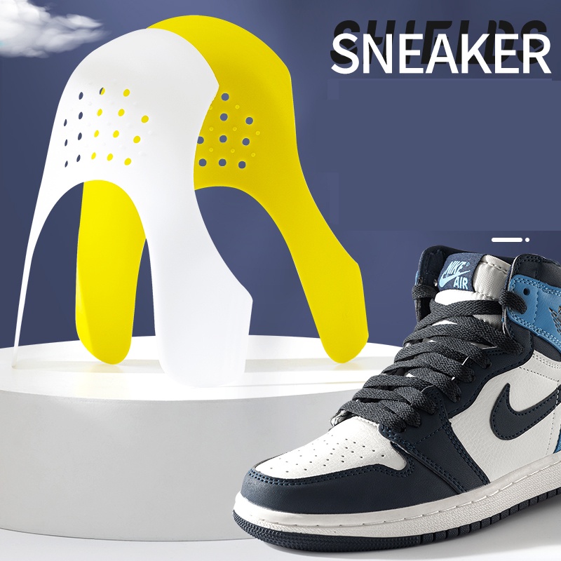 JY 1Pair Shoe Shield Anti-Wrinkle Upper Support Toe Shoe Stretch ...