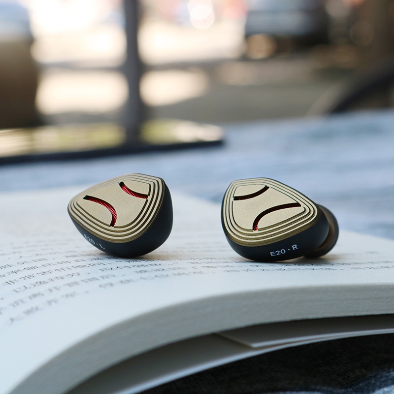 Aoshida LETSHUOER E20 Earphone 10mm Beryllium Coated Dynamic Driver 8mm ...