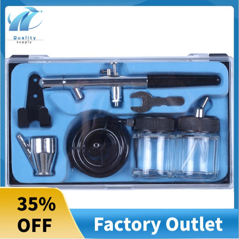 Superb Siphon Feed Dual Action 0.35Mm Airbrush Kit Spray Tool Air Brush ...