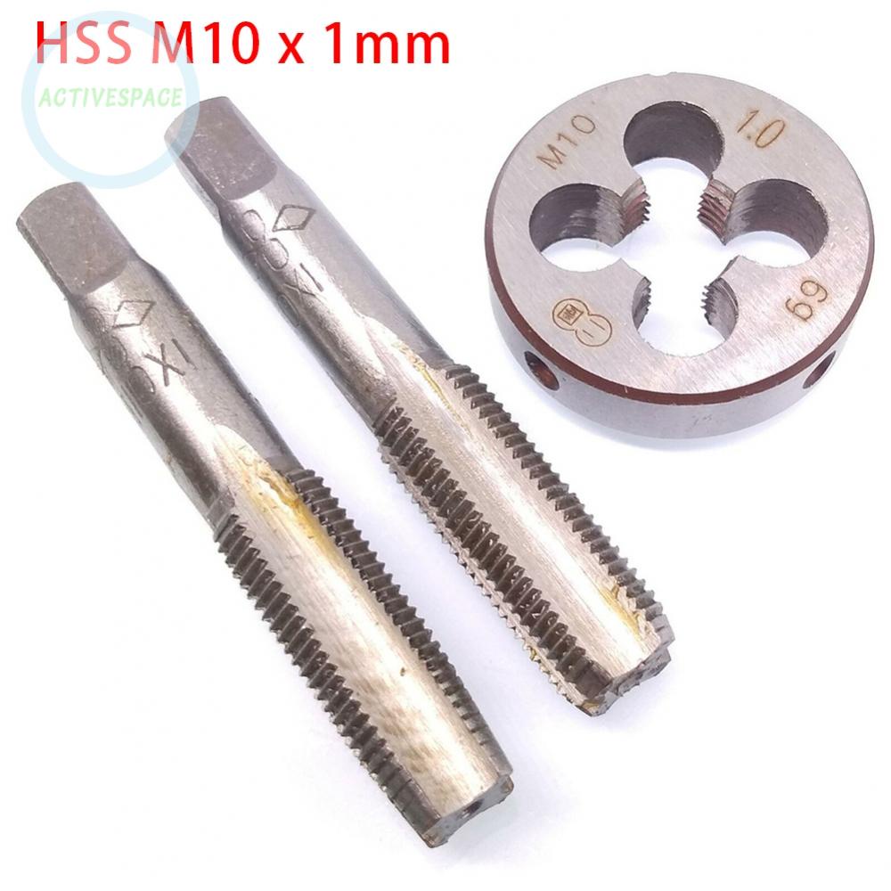 HSS M10 X 1mm Right Hand Tap And Die Set Metric Thread Metalworking ...