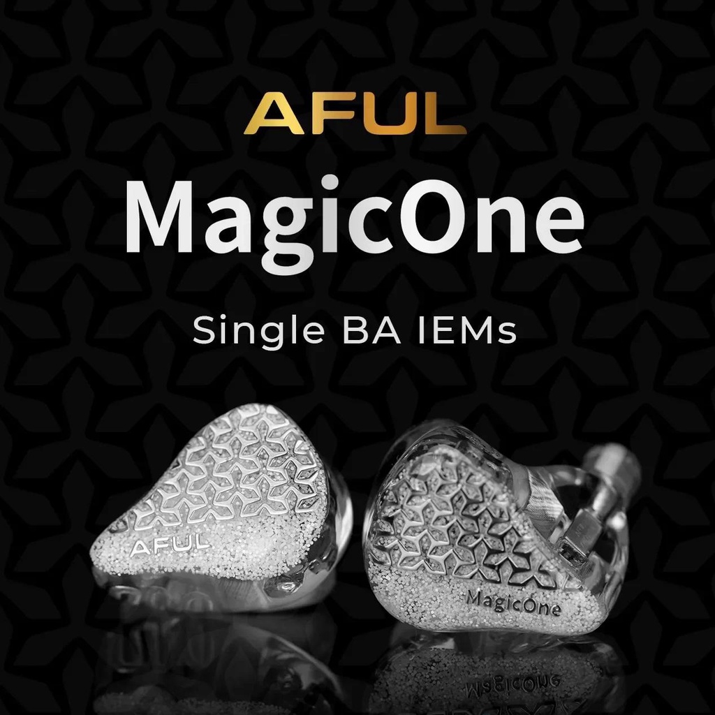AFUL MagicOne Single BA Driver IEMs Balanced Armature Earphones with SE ...