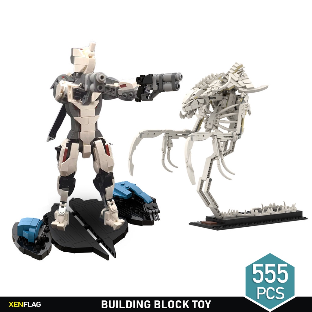 Warframe Robot Game Characters Hydralisk Building Blocks Diy