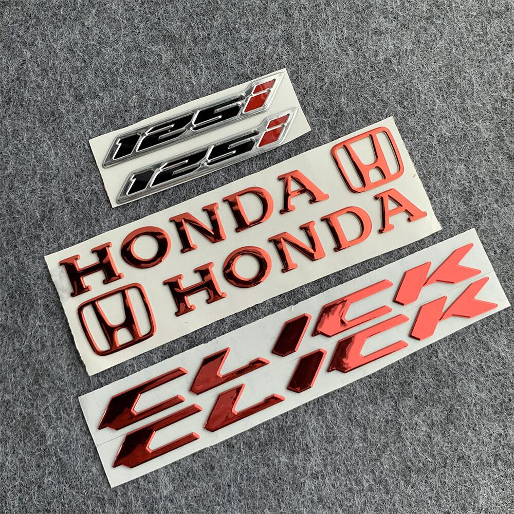 Honda Click 125 V3 Stickers letter sticker waterproof Honda Dream Wings ...