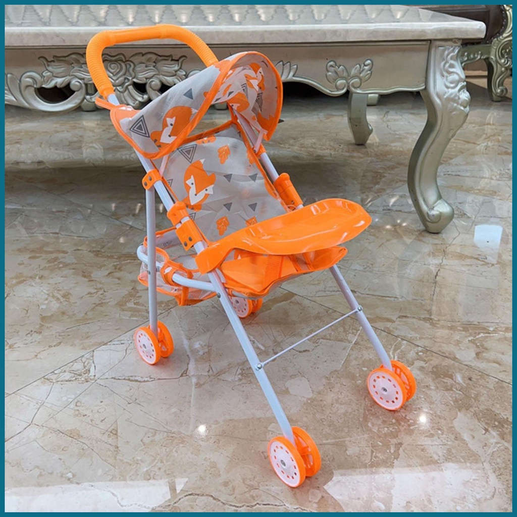 Play Doll Stroller Kid-Friendly Doll Stroller Toy Stroller for Dolls ...
