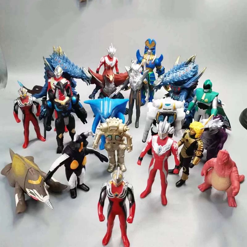 Bandai Ultraman Monster figure Soft Gum Doll Model Gurakin Ancient ...