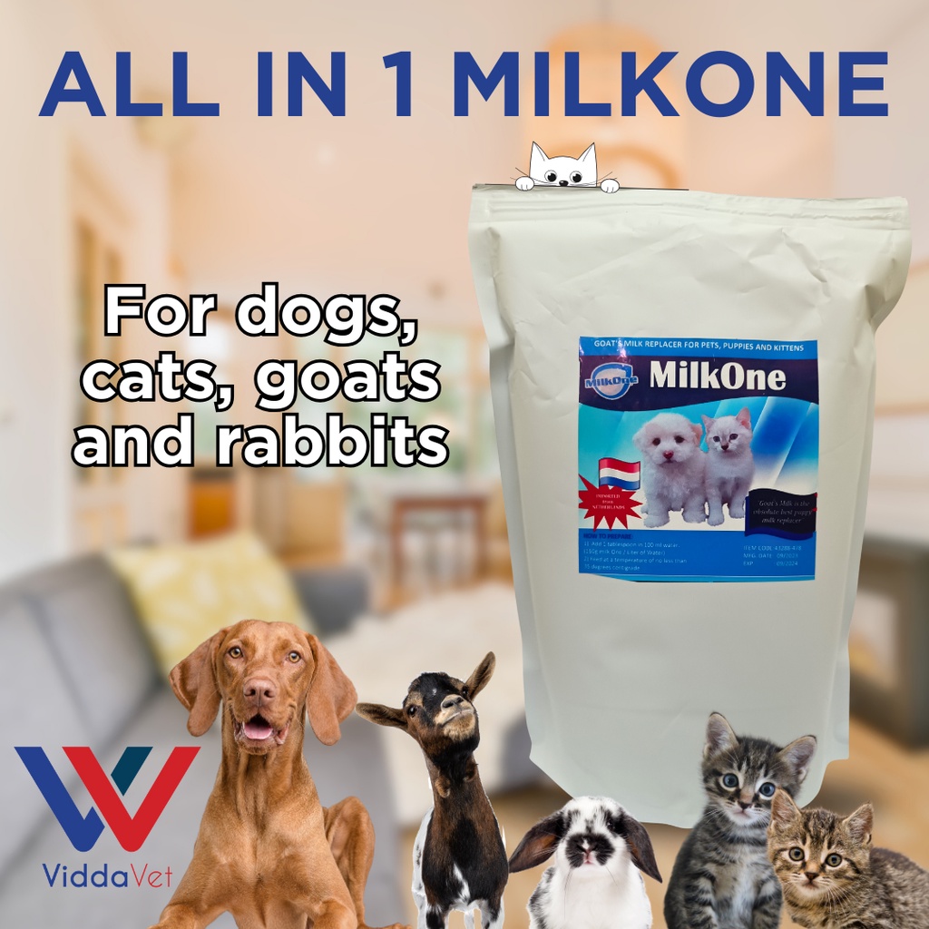 Milkone 1kg milkone milk replacer milkone 1kg for goat, puppy, cat ...