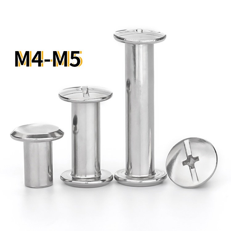 [XNY] Sus304 Stainless Steel Child-Mother Rivets Butt Screws Photo ...