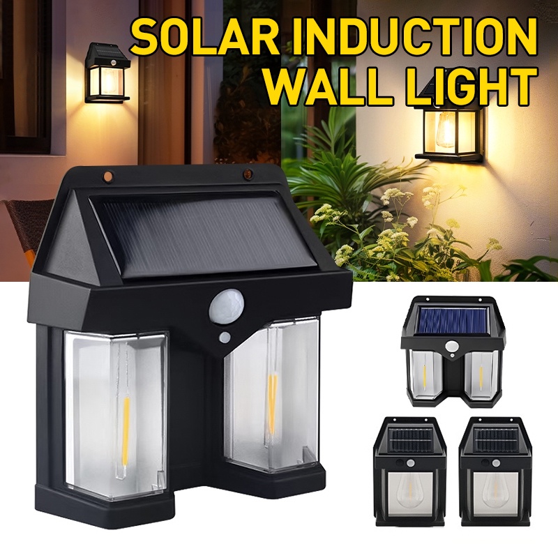 Solar Wall Light Outdoor Waterproof Solar Night Light Intelligent ...