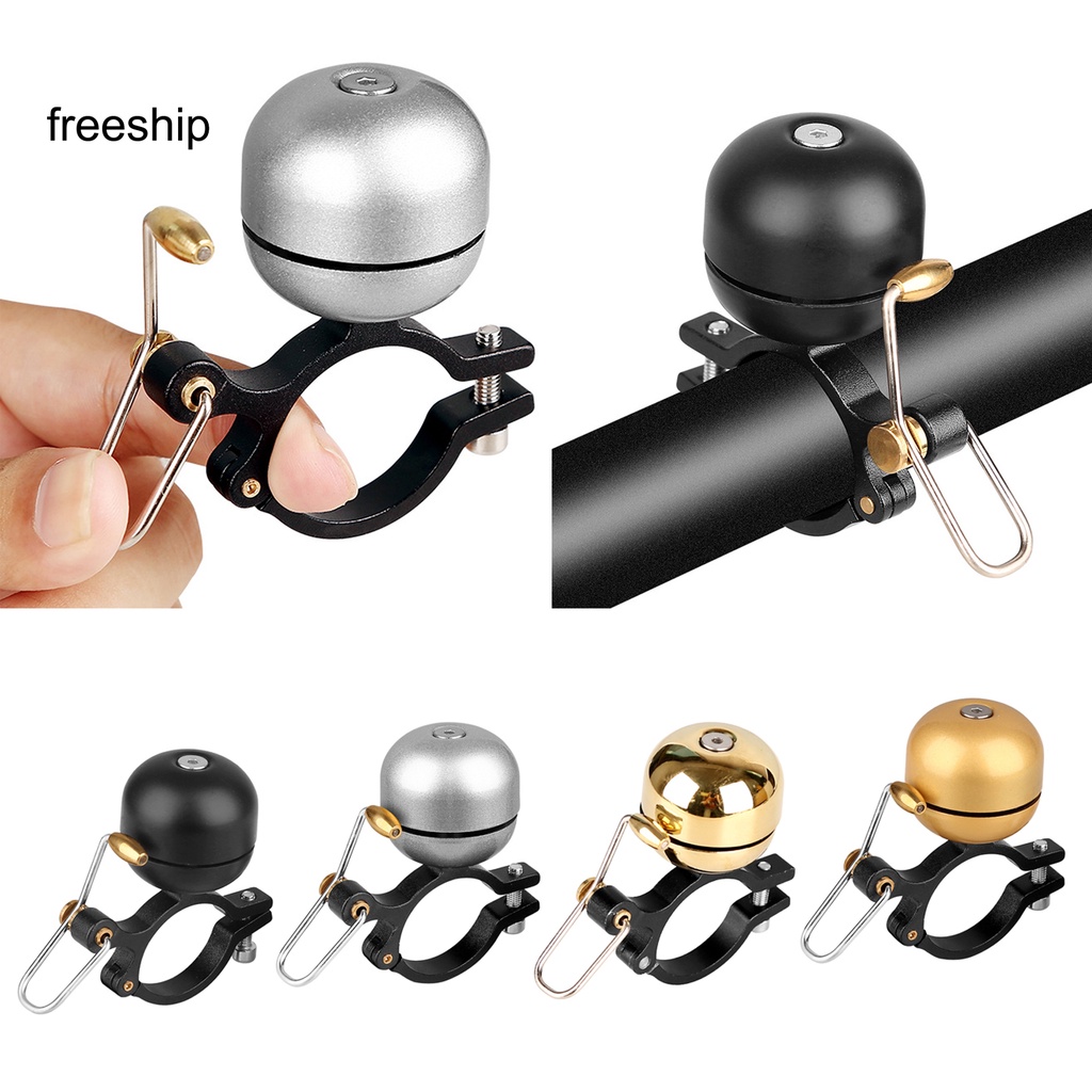 FON-Bike Bell Bicycle Safety Alarm Bell Alloy Body Retro Brass Loud ...