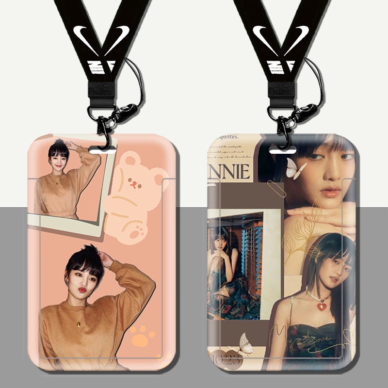 Pop Singer Ins Version Custom Student School ID Card Holder Personal ID ...