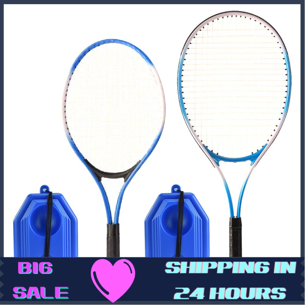 Ssrroo Tennis Set Anti Slip Rackets Rebound Base Self Practice Improve ...