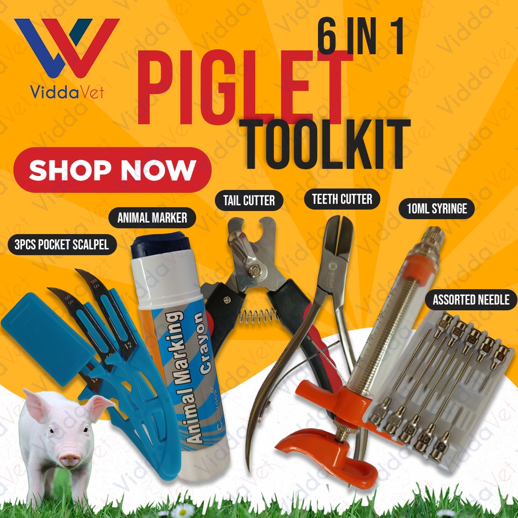 6in1 Piglet Toolkit for piglets high quality 6 in 1 tool kit with ...
