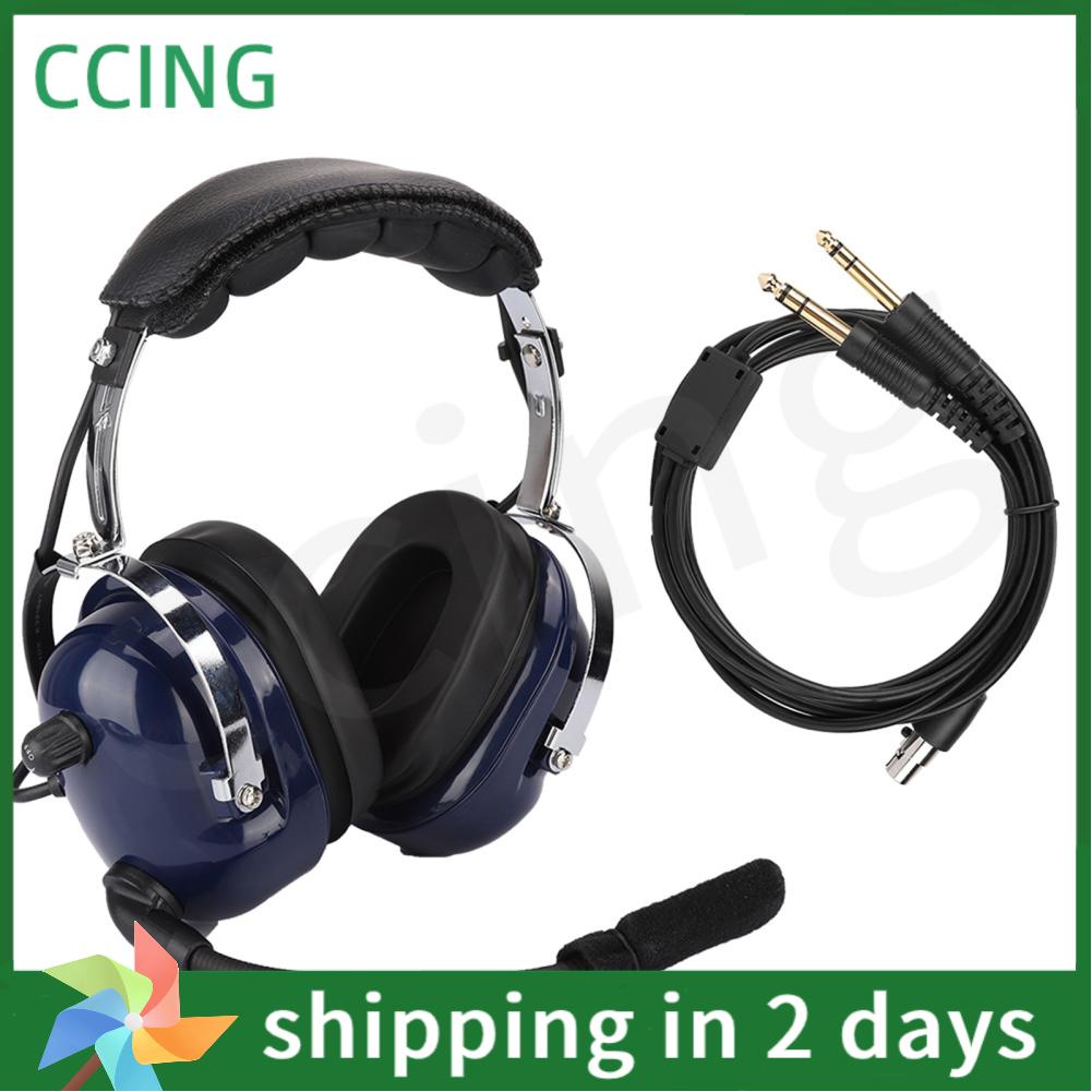Ccing General Aviation Pilot Headset Adjustable Headband Flying ...