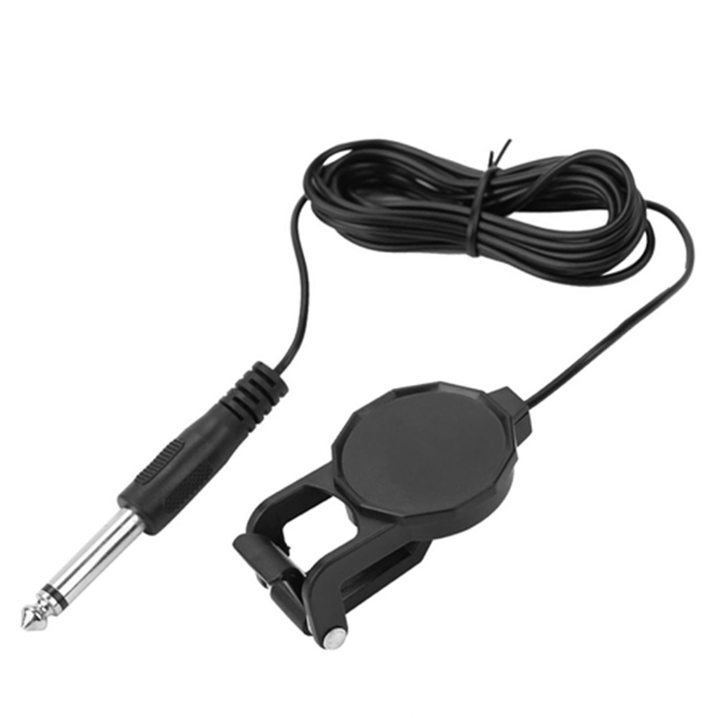 SPR-3m 6.35mm Audio Jack Clip On Microphone Piezo Violin Acoustic ...