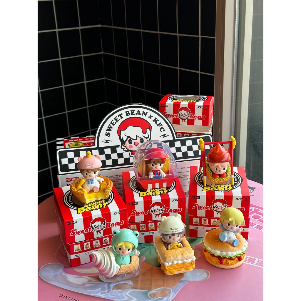 [Ready Stock] POPMART KFC Little Sweet Bean KFC Joint Fun Play K ...