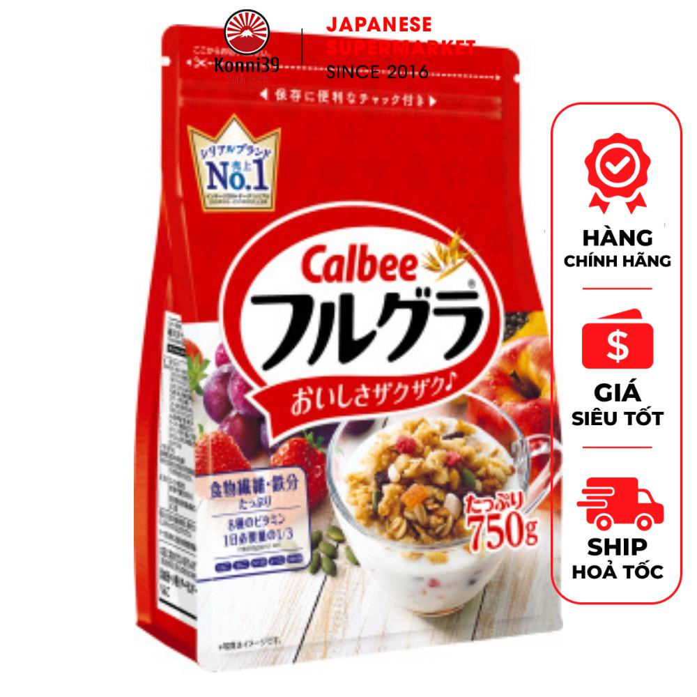 [DATE 7/2025] JAPANESE CALBEE CEREAL MIXED FRUIT FLAVOR (750GR PACK ...