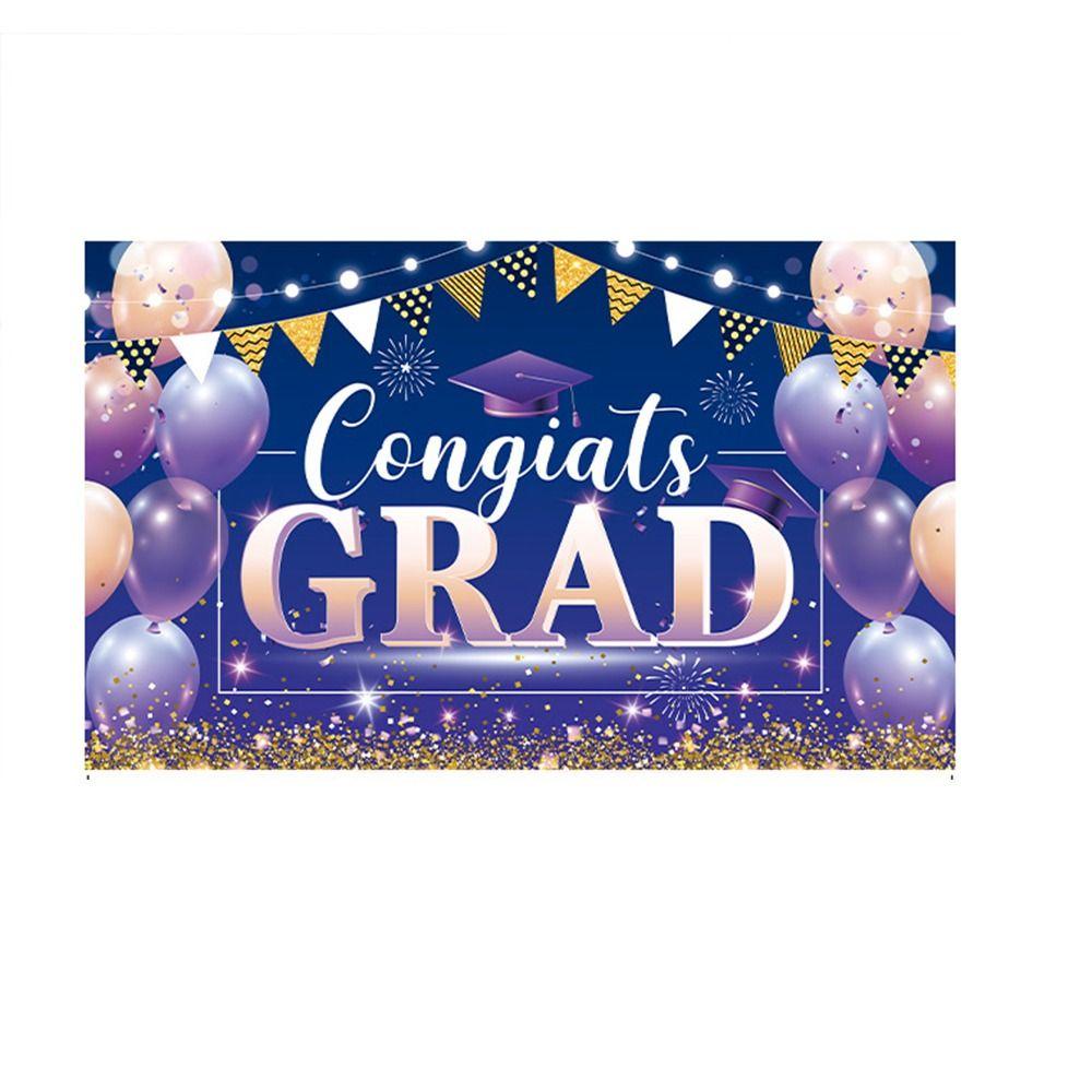 MXMIO Graduates Photography Backdrop, Congrats Grad Prom Graduation ...