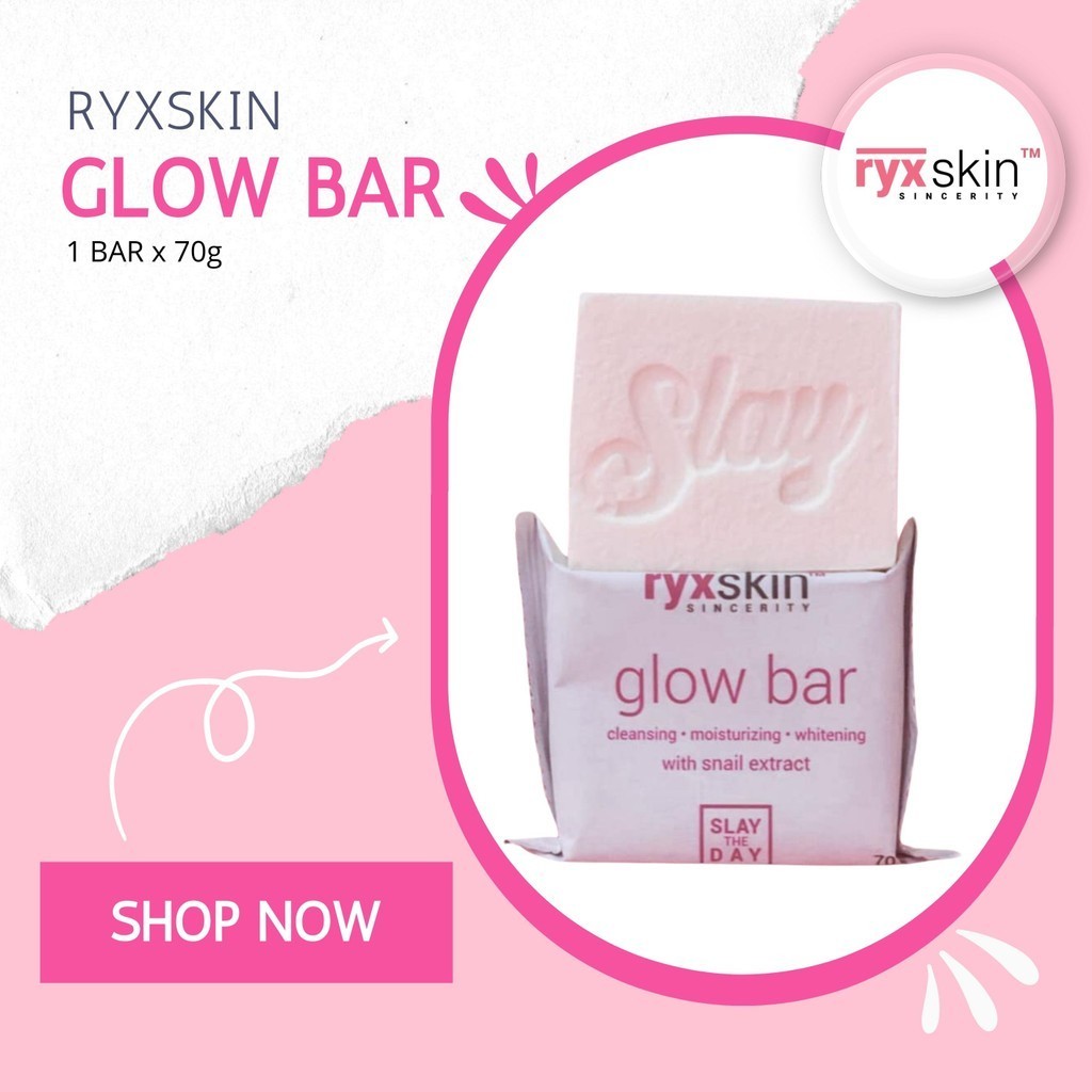 RyxSkin 1 BAR MINI Glow Bar Mini 70g | with Snail Extract | Ryx Skin ...